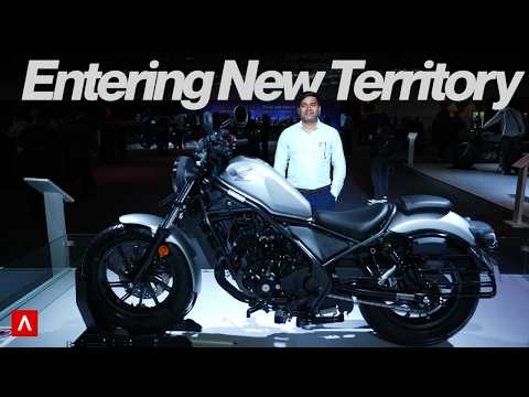 Honda Rebel 300 & Rebel 300 E-Clutch Unveiled in India | Honda’s New Cruiser is Finally Here!