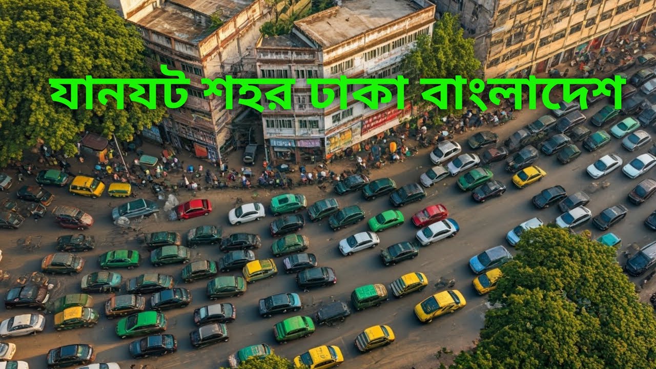 যানযট শহর ঢাকা বাংলাদেশ|Incredible traffic jam in Dhaka ,Bangladesh ...