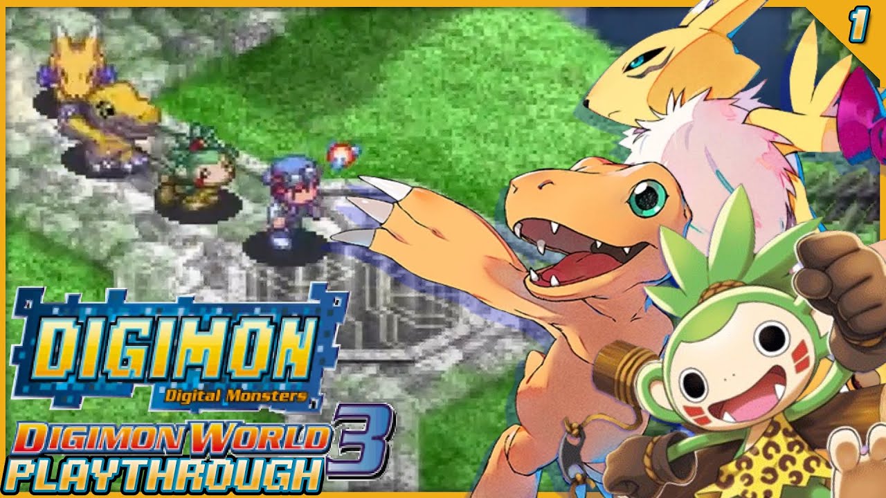 Digimon World 3 - Playthrough - Part 1 - No Commentary - YouTube