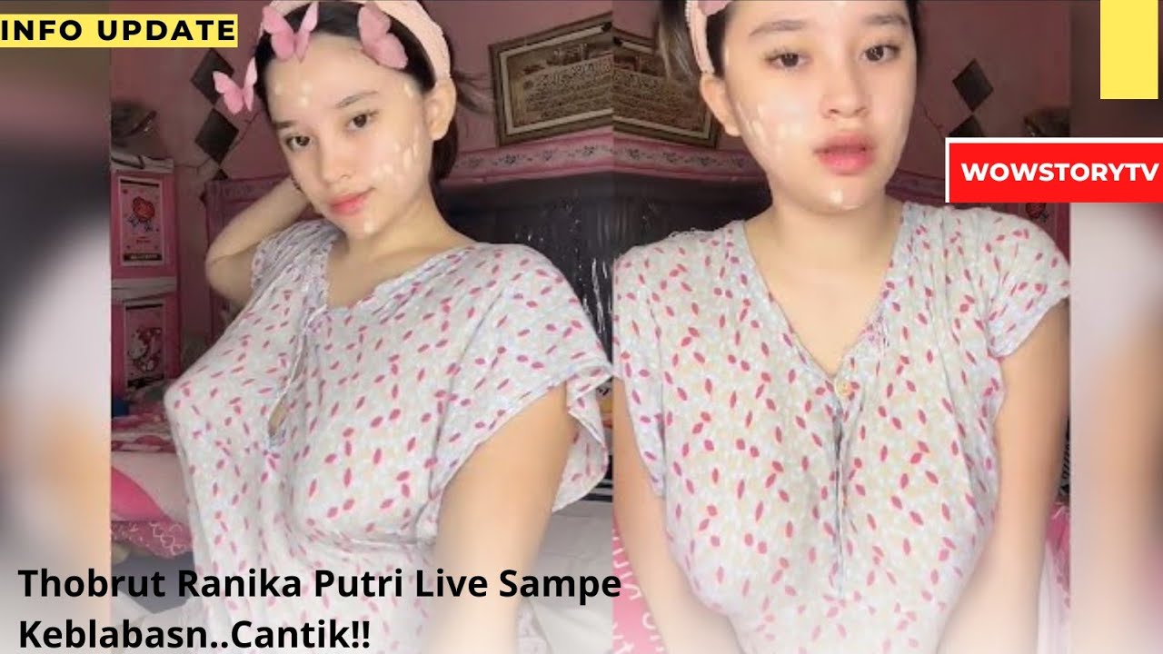 Thobrut Ranika Putri Live Sampe Keblabasn..Cantik - YouTube