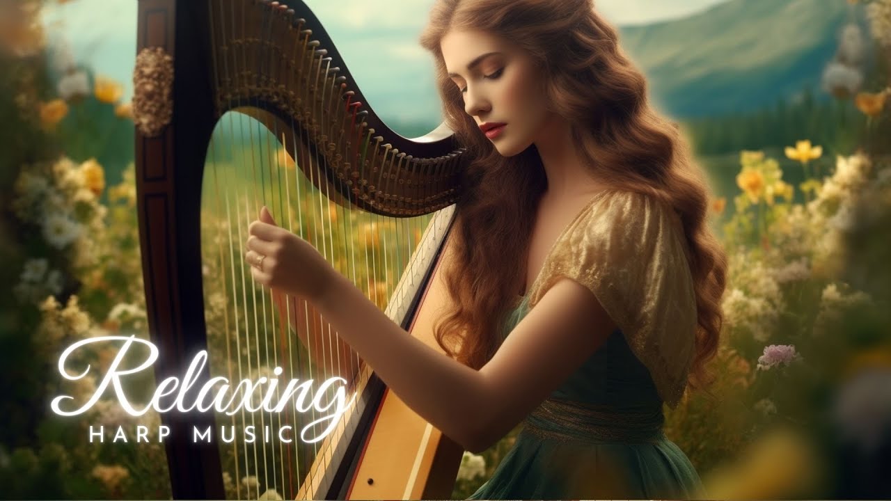 Harp Music and Waves of the Sea Peaceful Music for Mind, Body, and Soul ...