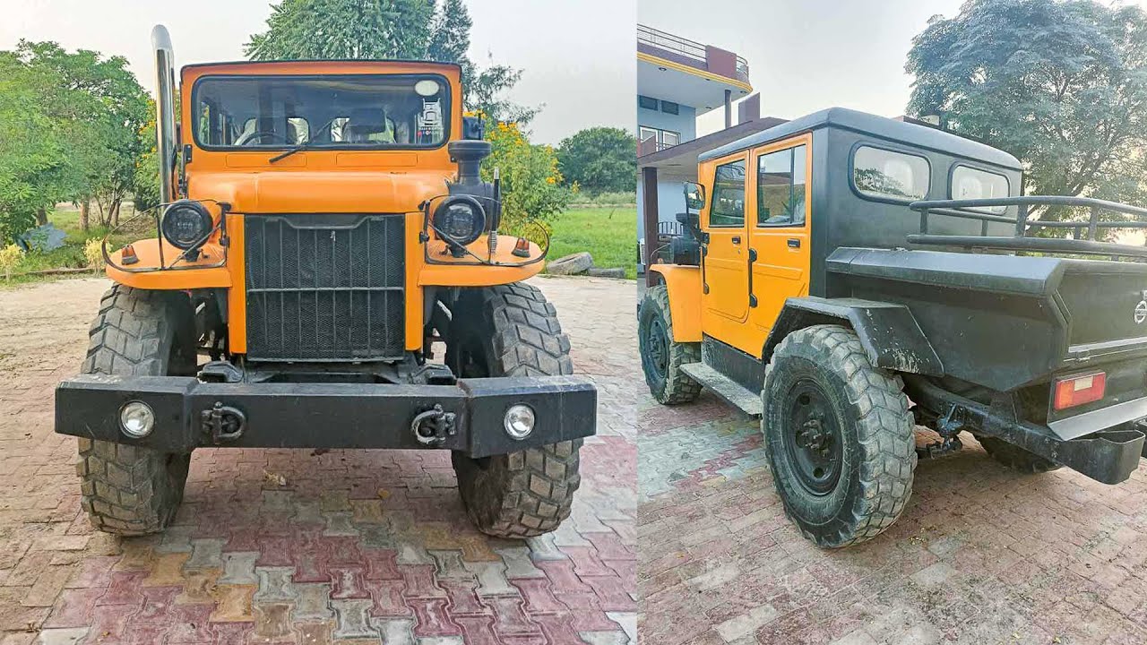 Bolero Modified into attractive Nissan Jonga !! - YouTube