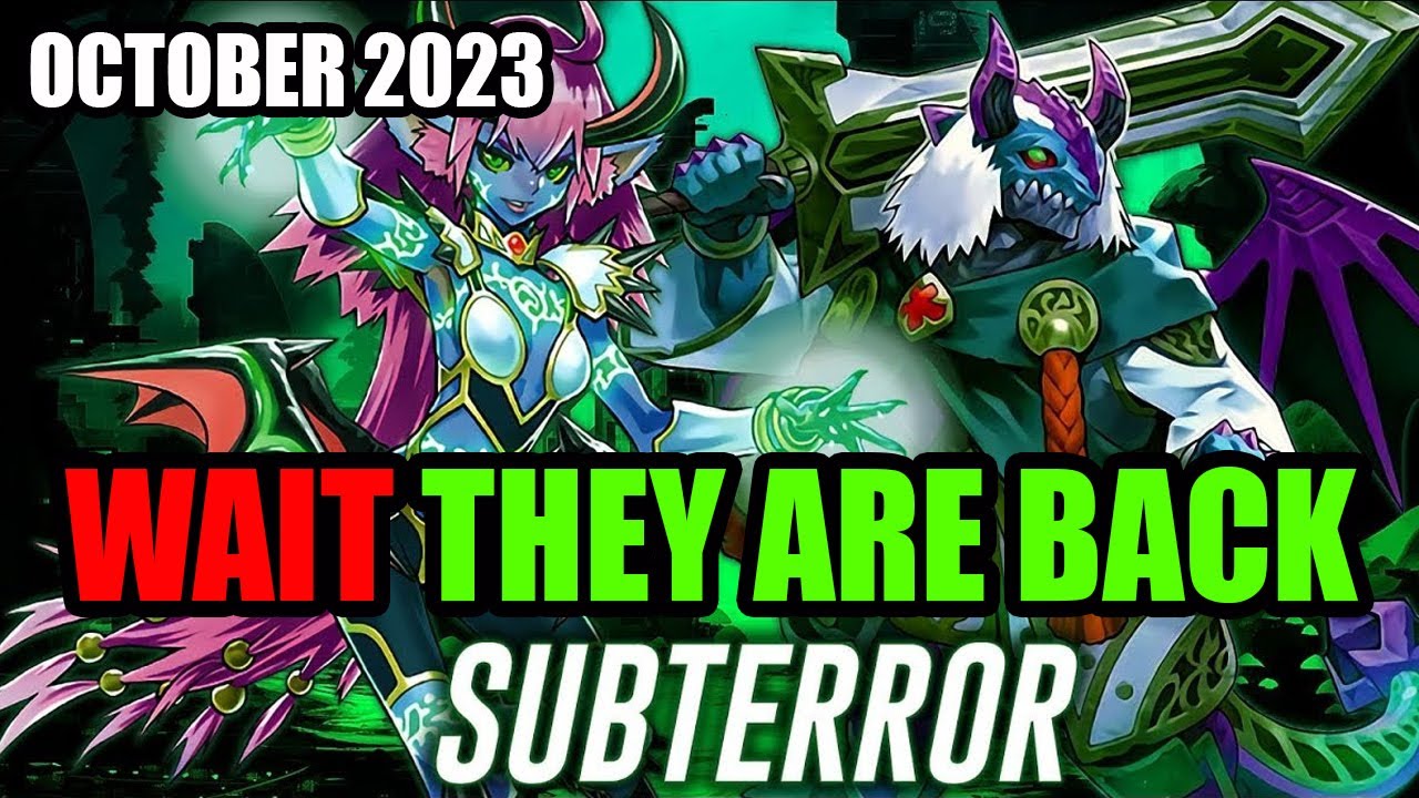 NEW CORRECT RATIOS: Subterror Deck Profile | October 2023 | Yu-Gi-Oh ...