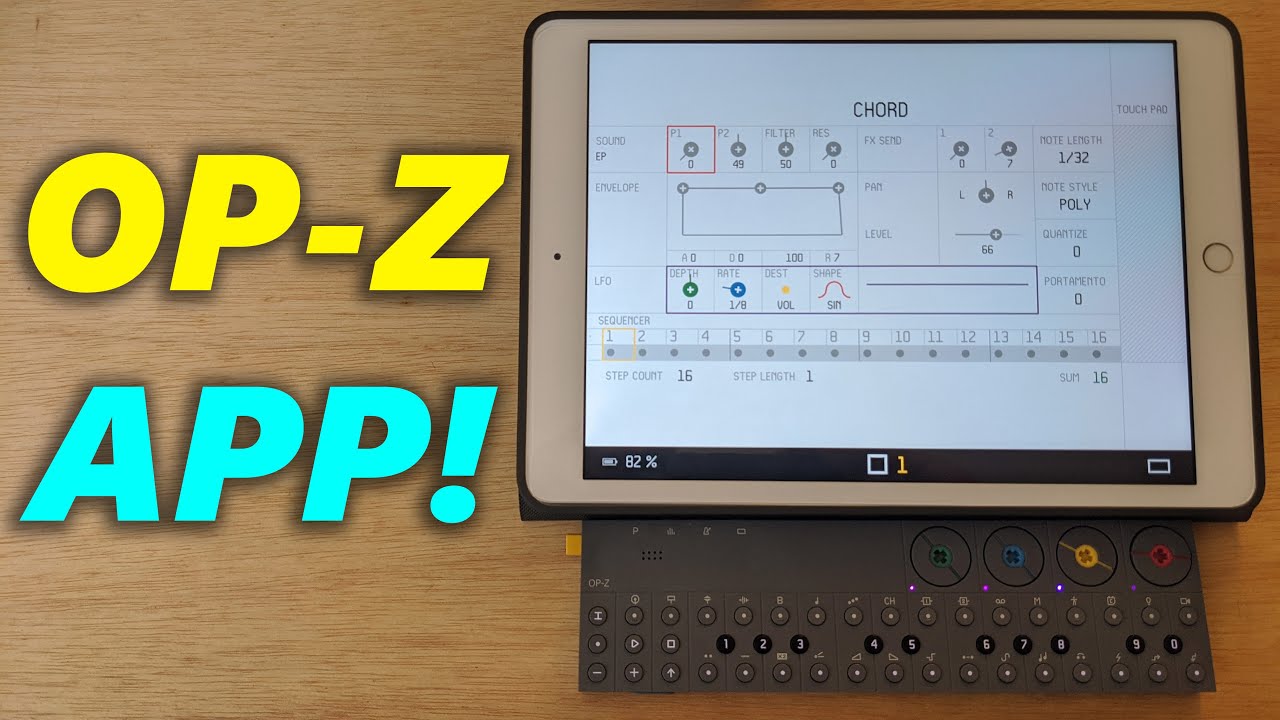 The OP-Z App has Some AMAZING Features! - YouTube