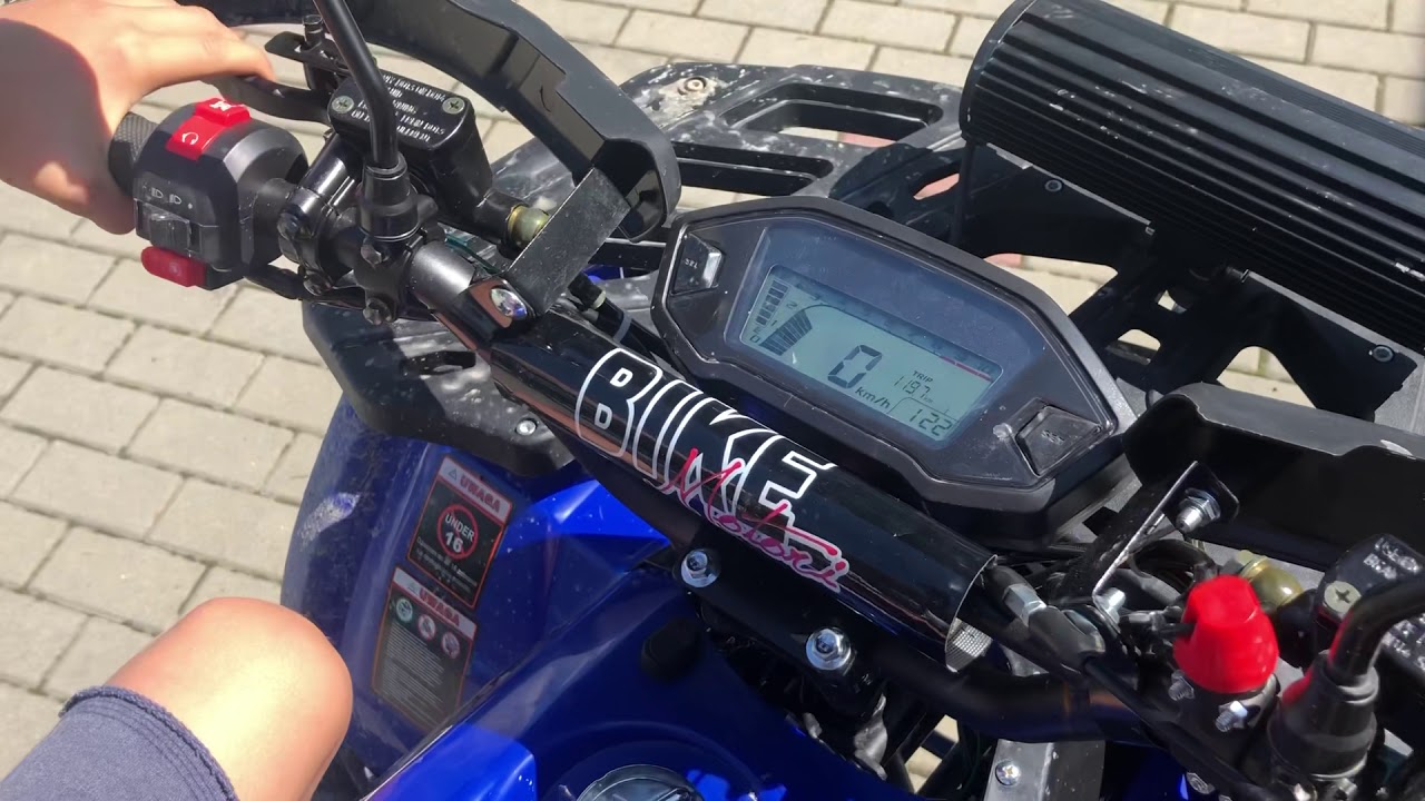 Quad Hunter 125 semi automatic - YouTube