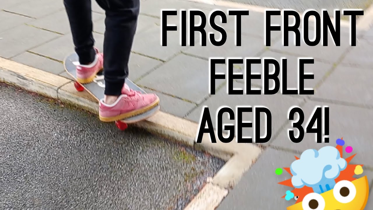 Ollie Session And My First Front Feeble 🤯 #frontfeeble #ollie - YouTube