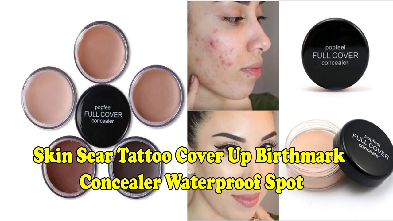 Skin Scar Tattoo Cover Up Birthmark Concealer Waterproof Spot Hide ...