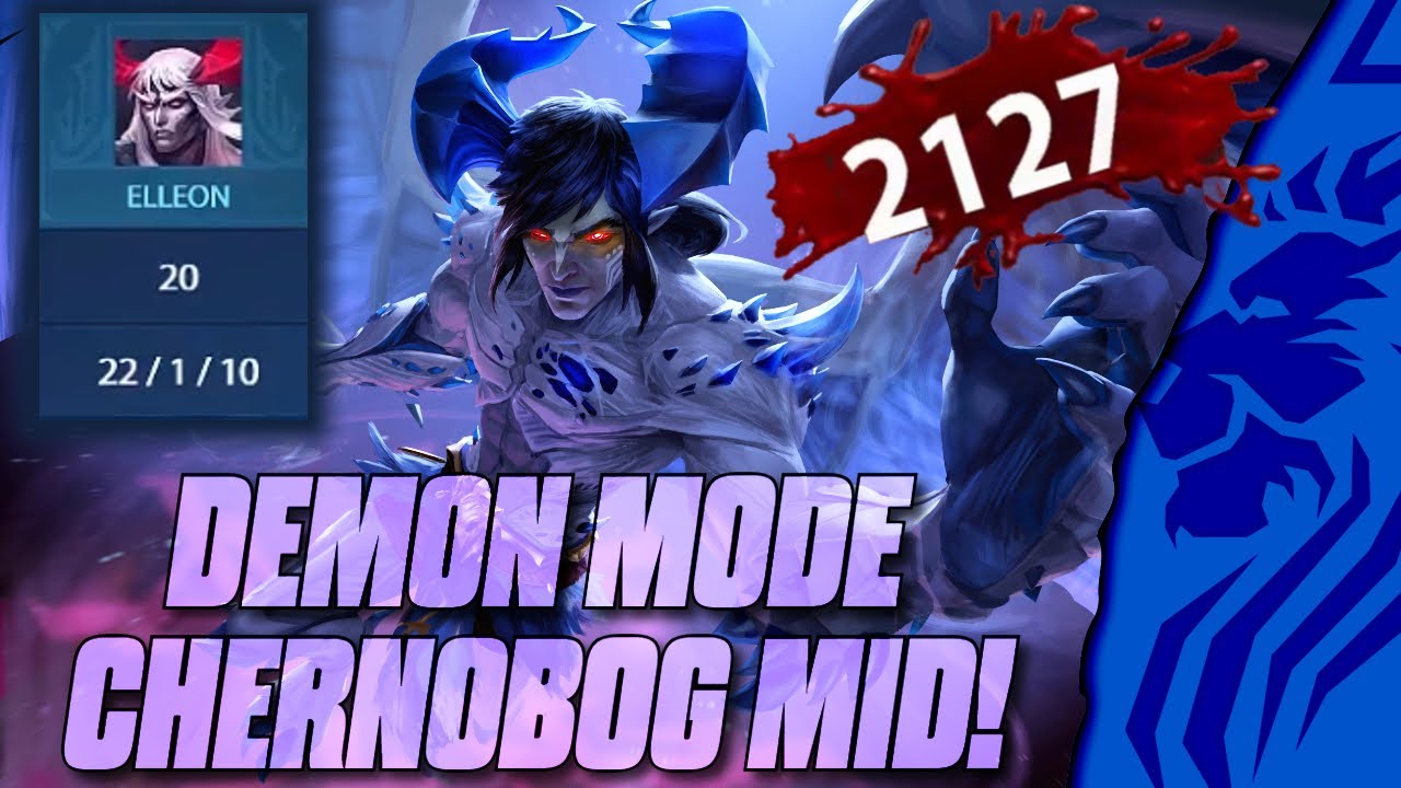 CHERNOBOG MID - DEMON MODE 22 KILLS GRANDMASTER RANKED! - YouTube
