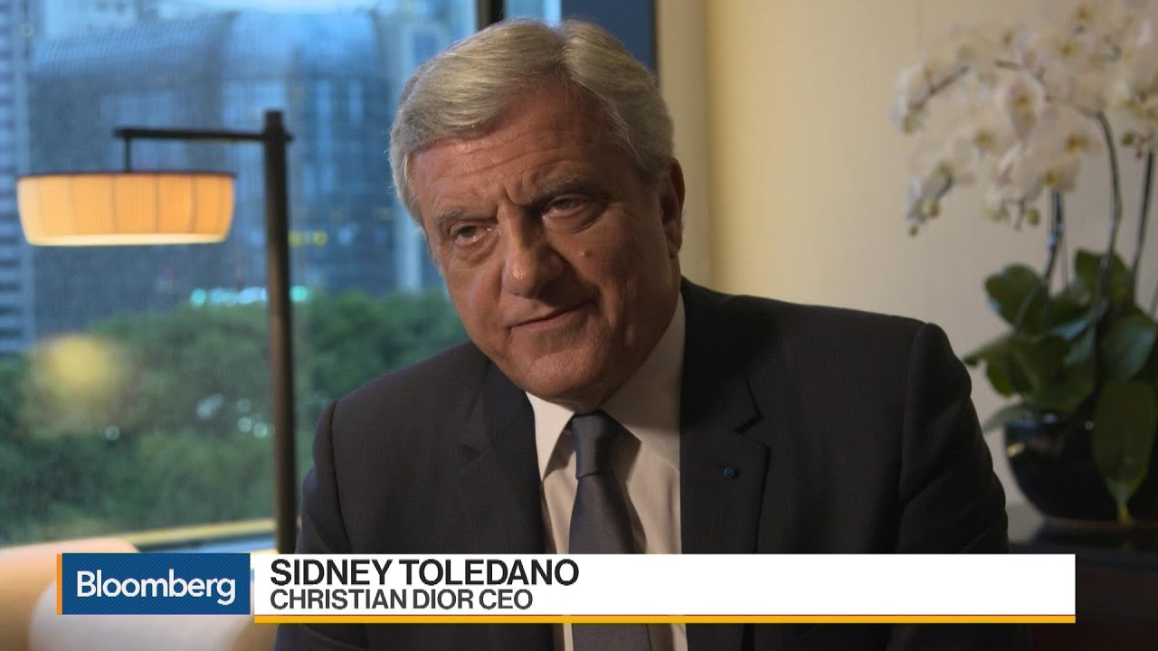 Dior CEO Toledano Is Optimistic About Macron - YouTube