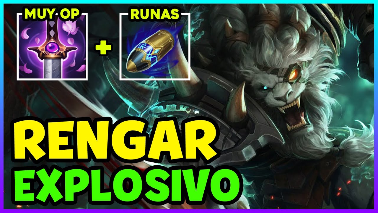 🔥 *HUYEN DE MI* COMO JUGAR RENGAR JUNGLA S13 GUÍA ESPAÑOL | TEMPORADA 13 LOL 2023 - YouTube