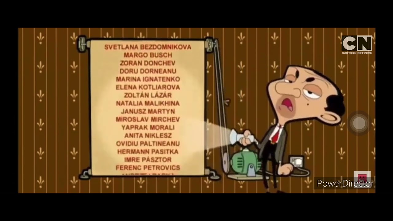 Mr bean credits (pal pitch europe version) #mrbean - YouTube