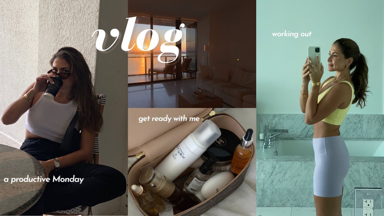 Vlog ♡ monday morning routine, getting my body vacation ready + a fall ...