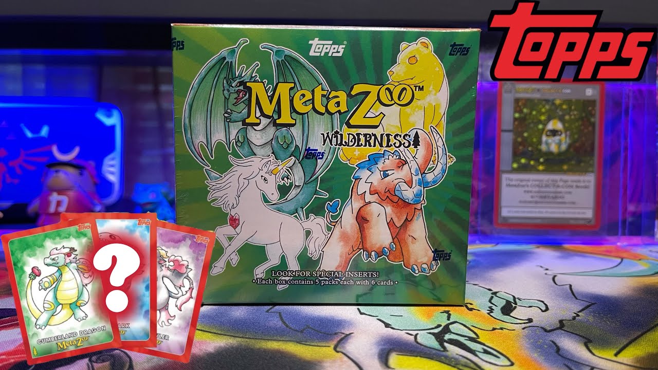 MetaZoo topps OPENING! - YouTube