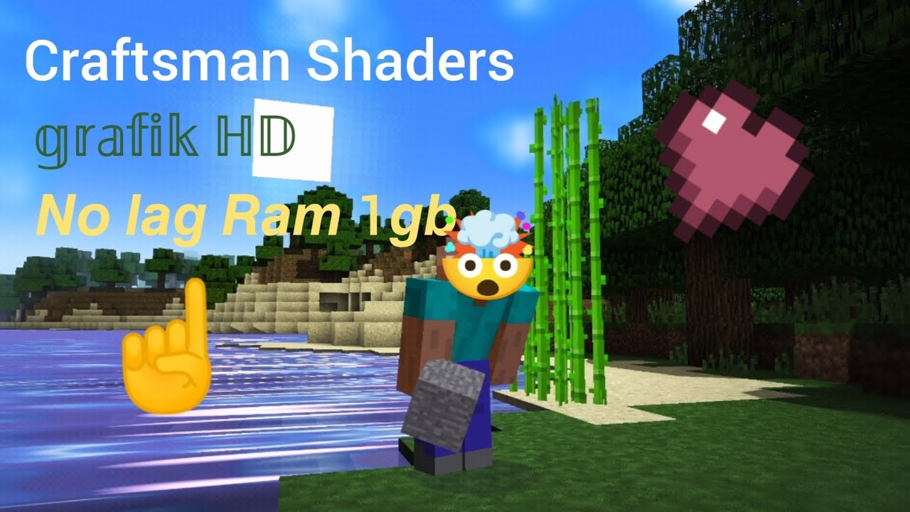 CRAFTSMAN SHADERS MOD REALISTIC APK - YouTube