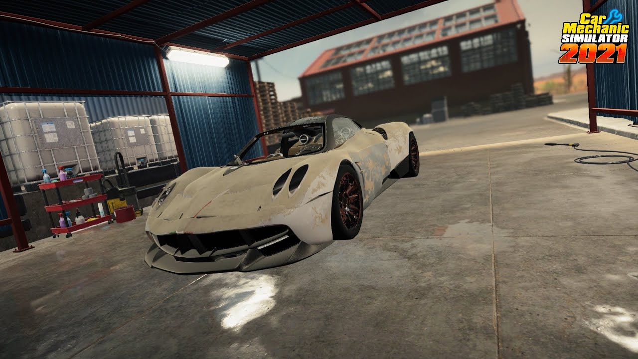 РЕСТАВРАЦИЯ PAGANI HUAYRA V12 (Car Mechanic Simulator 2021) - YouTube