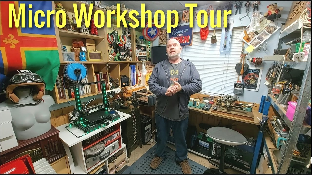 Micro Workshop Tour / In The Workshop - YouTube