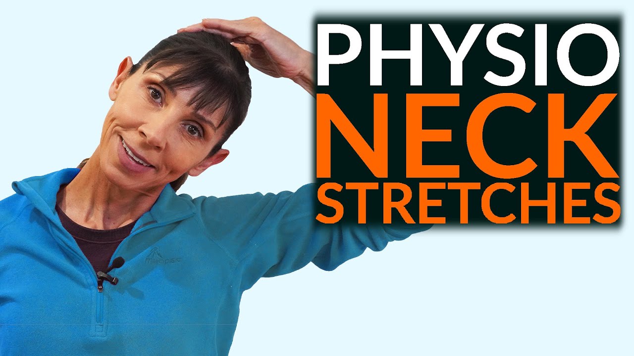 Physio Neck Exercises Stretch and Relieve Routine (UPDATE) - YouTube