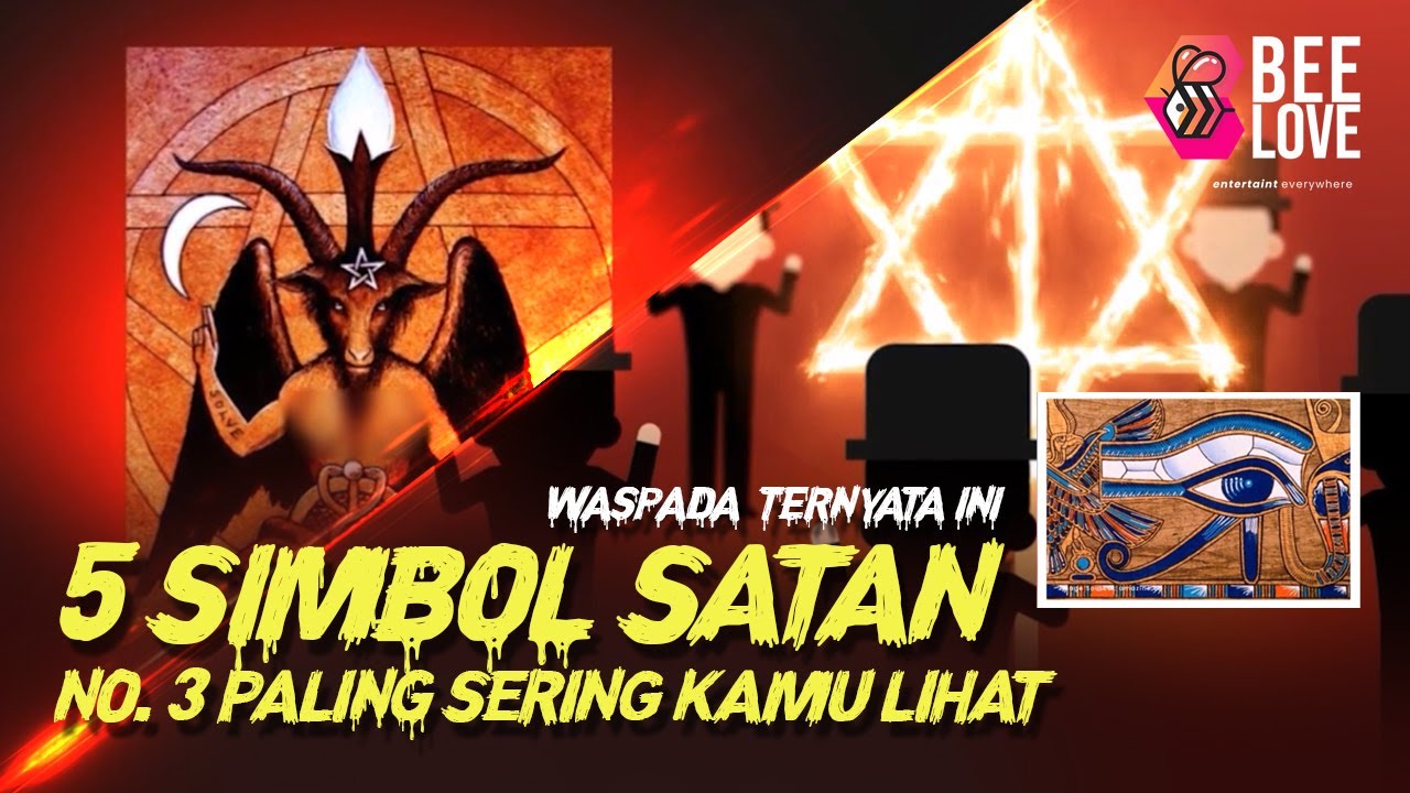 WASPADA ! TERNYATA INI SIMBOL SETAN ! NO 3 PALING SERING KAMU LIHAT ...