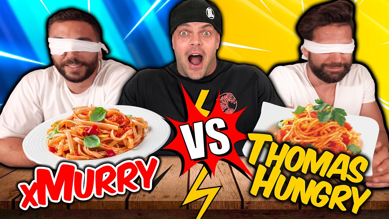 VS FOOD DA BENDATI con Xmurry e Thomas Hungry - YouTube