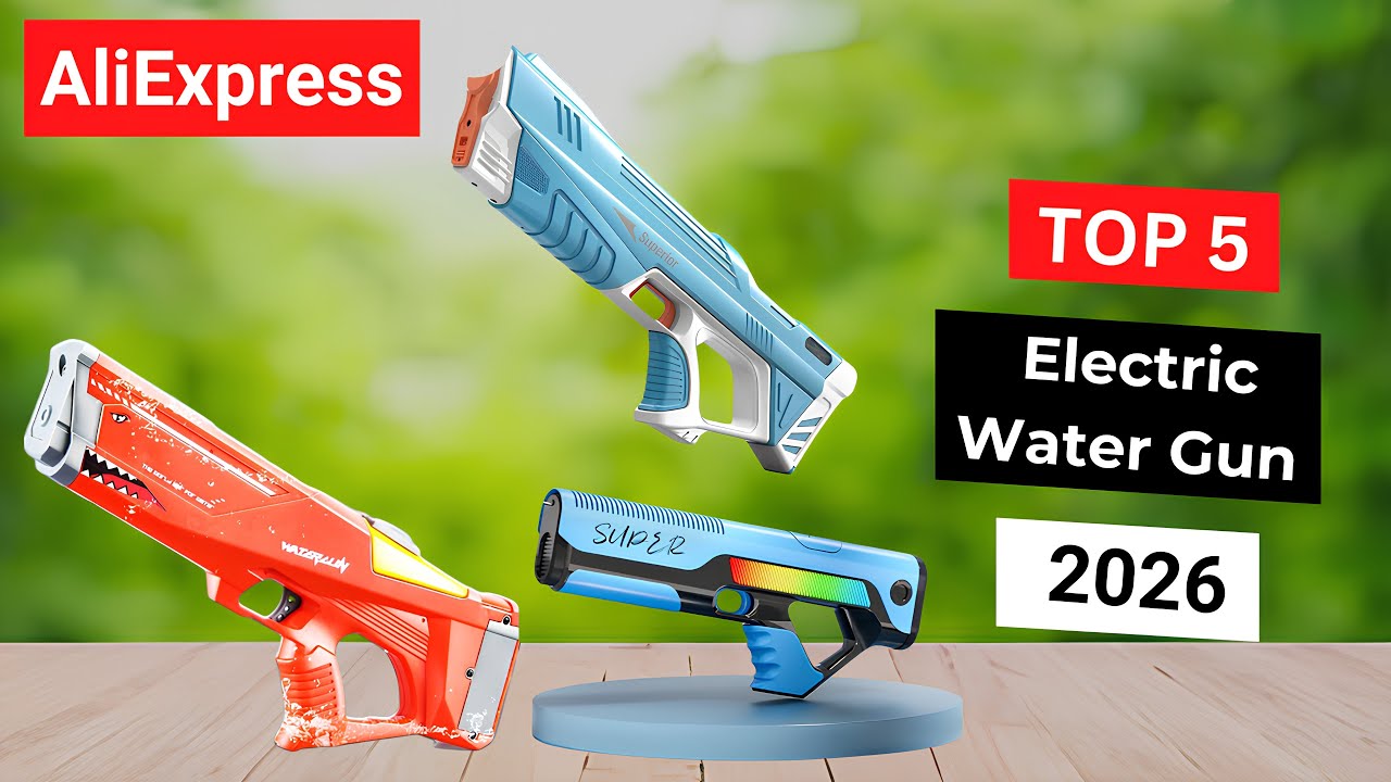 Top 5 Best Electric Water Gun To Buy This Summer 2025 🔥 - YouTube