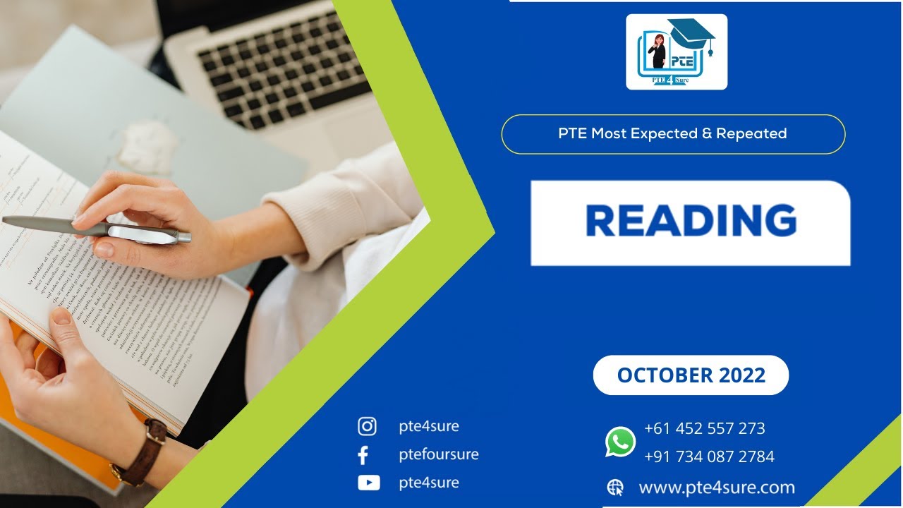 PTE Reading Mock Test PTE RMT Oct 2022 PTE Reading Section Mock Test pte-reading-mock-test-pte-rmt-oct-2022-pte-reading-section-mock-test