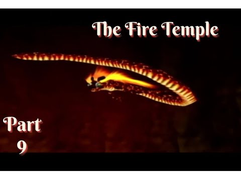 The Fire Temple | Zelda Ocarina of Time 100% Walkthrough Part 9 (BOTW 2 ...
