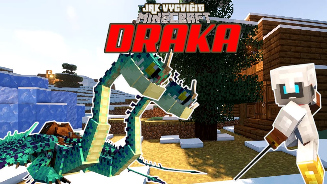 JAK VYCVIČIT DRAKA V MINECRAFTU! 🦎 I 6.- Dvouhlavý drak! - YouTube