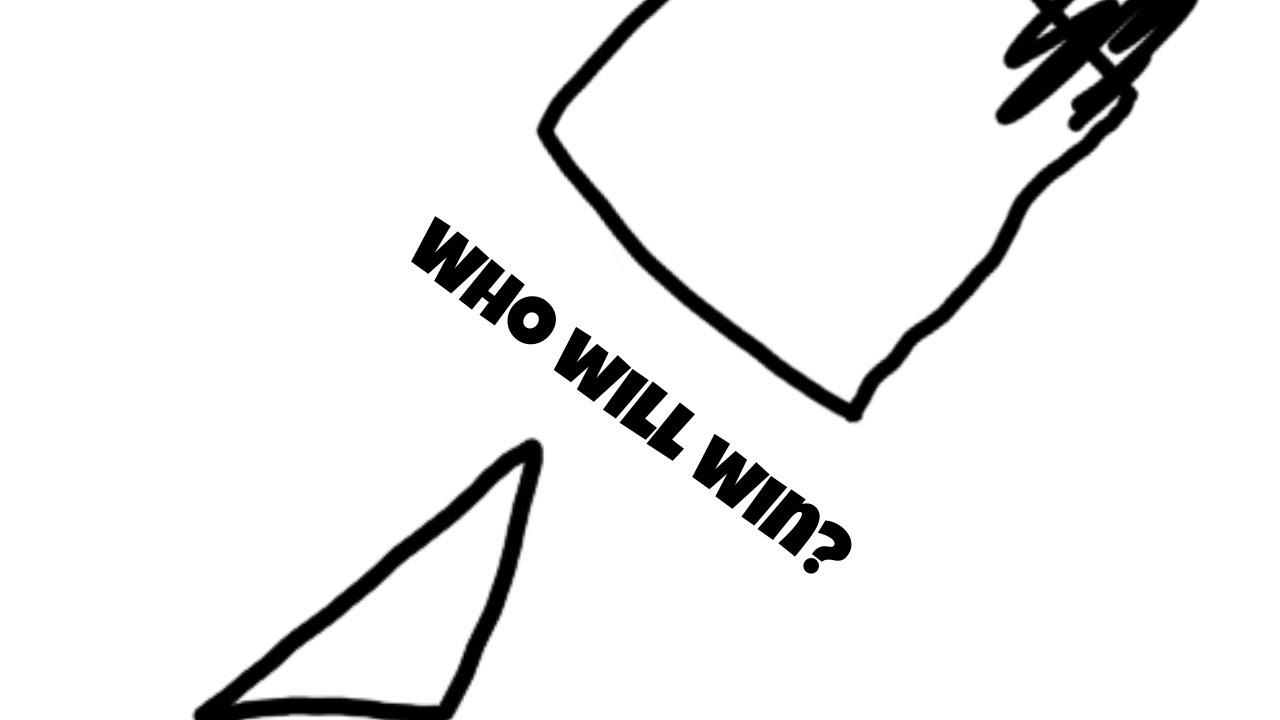 Triangle vs Square Duel - YouTube
