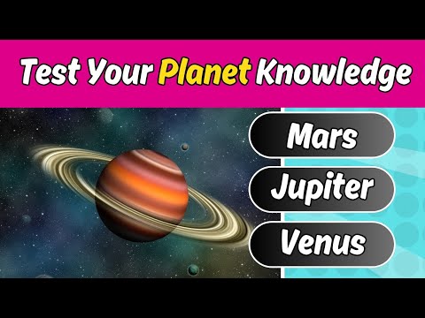 How Well Do You Know the Planets of the Solar System? 🪐 🌠Test Your ...