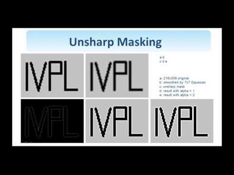 24. Digital Image Processing: Sharpening - YouTube