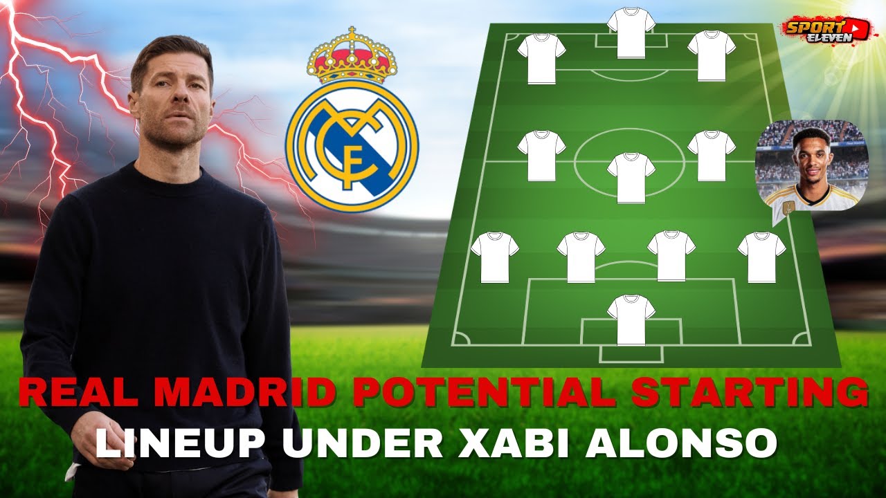 Real Madrid Potential Starting Line Up Under XABI ALONSO | RUMOUR - YouTube