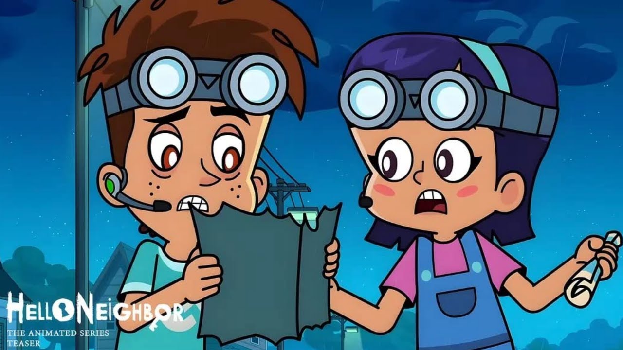 Hello Neighbor Animated Series Teaser - Welcome To Raven Brooks - YouTube