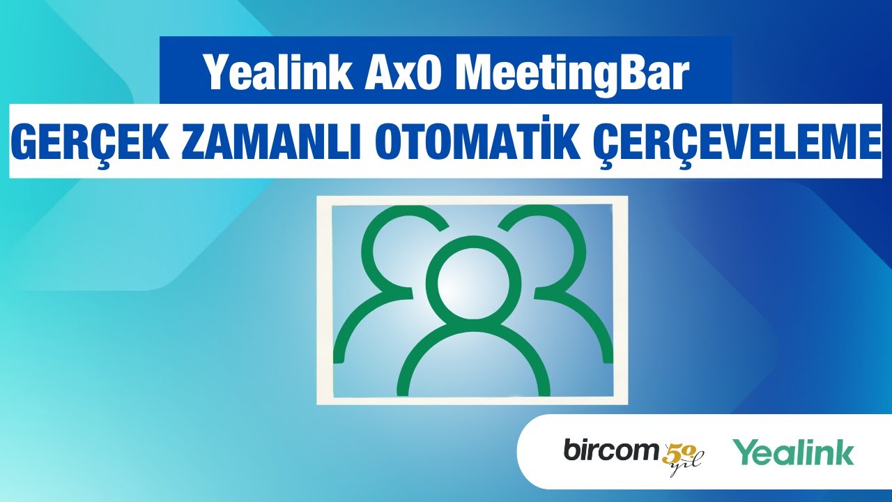 Ax0 MeetingBar Gerçek zamanlı otomatik çerçeveleme - YouTube
