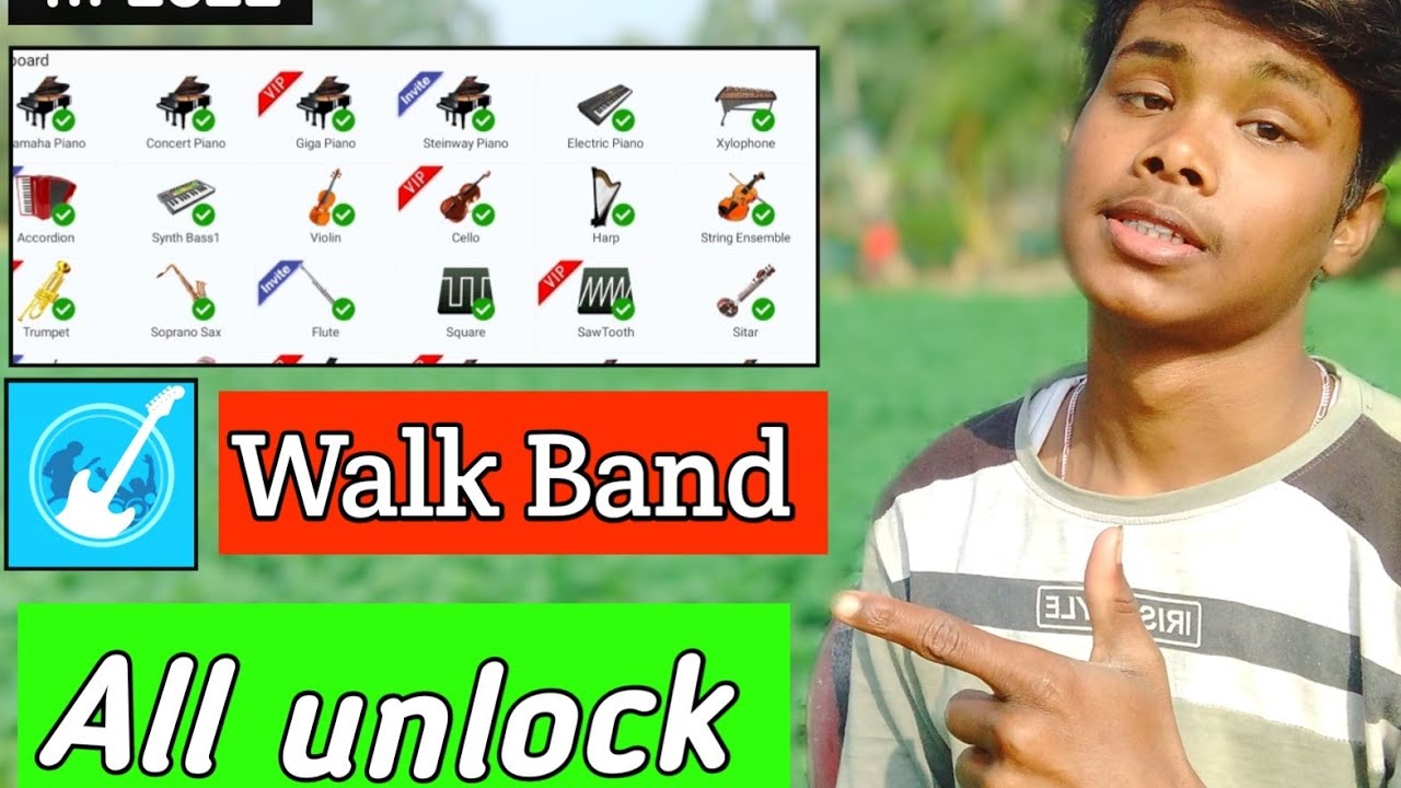 how to unlock walk band all instruments || in Hindi || 💯 #Bibhashtech ...