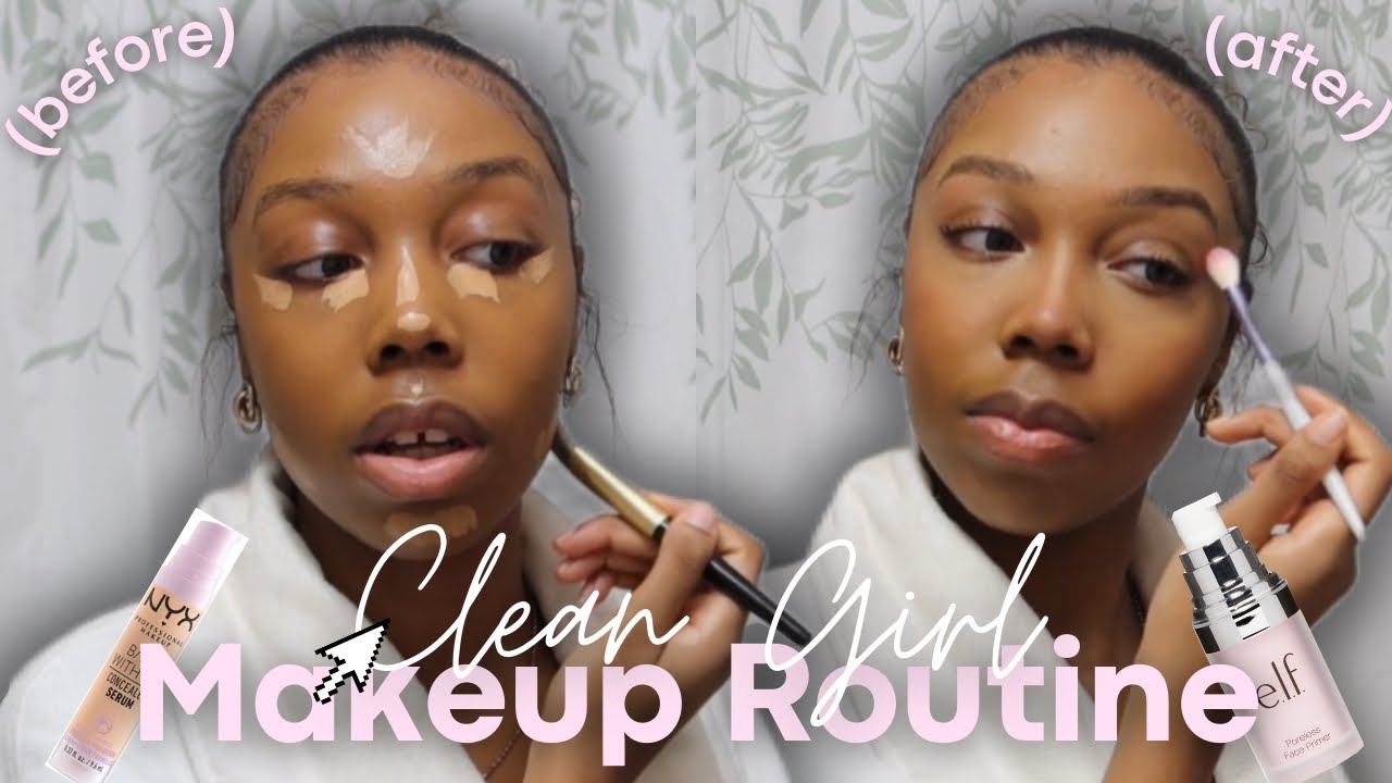 Clean Girl Makeup Routine *in-depth* ♡ | Ft. Just4Kira - YouTube