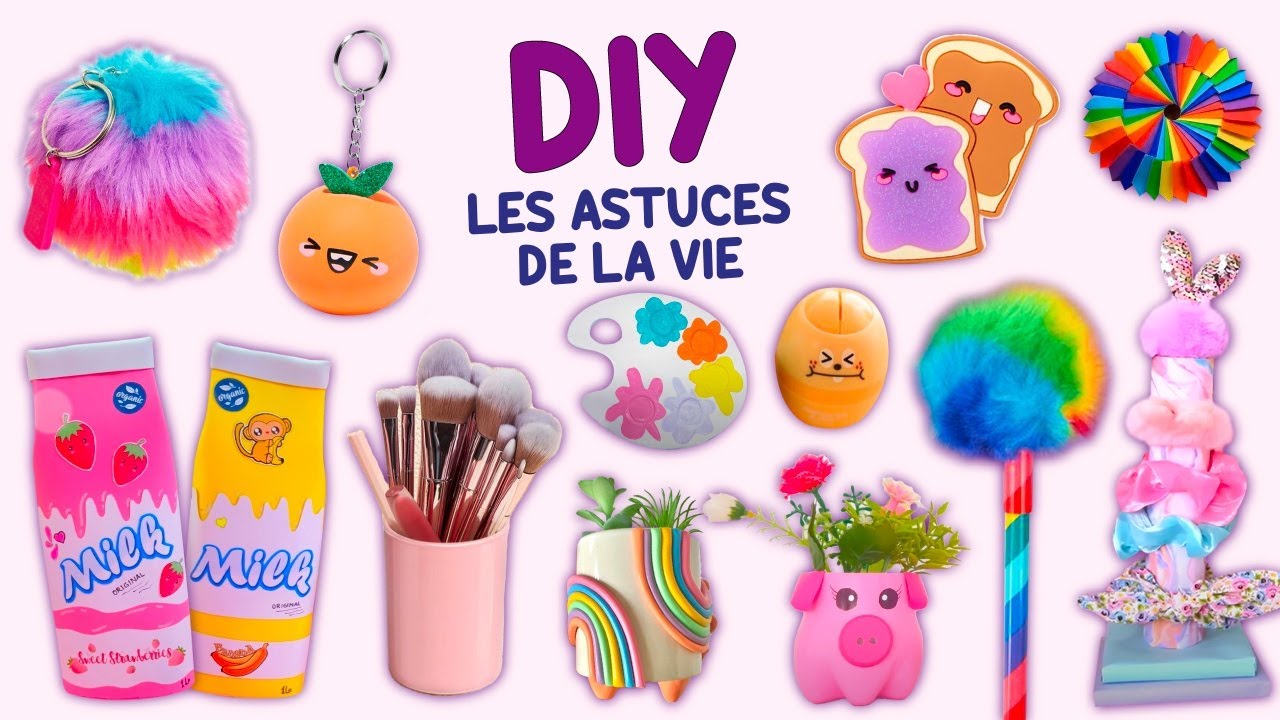 18 DIY FACILES À RÉALISER ET PROJETS DE BRICOLAGE - FOURNITURES ...