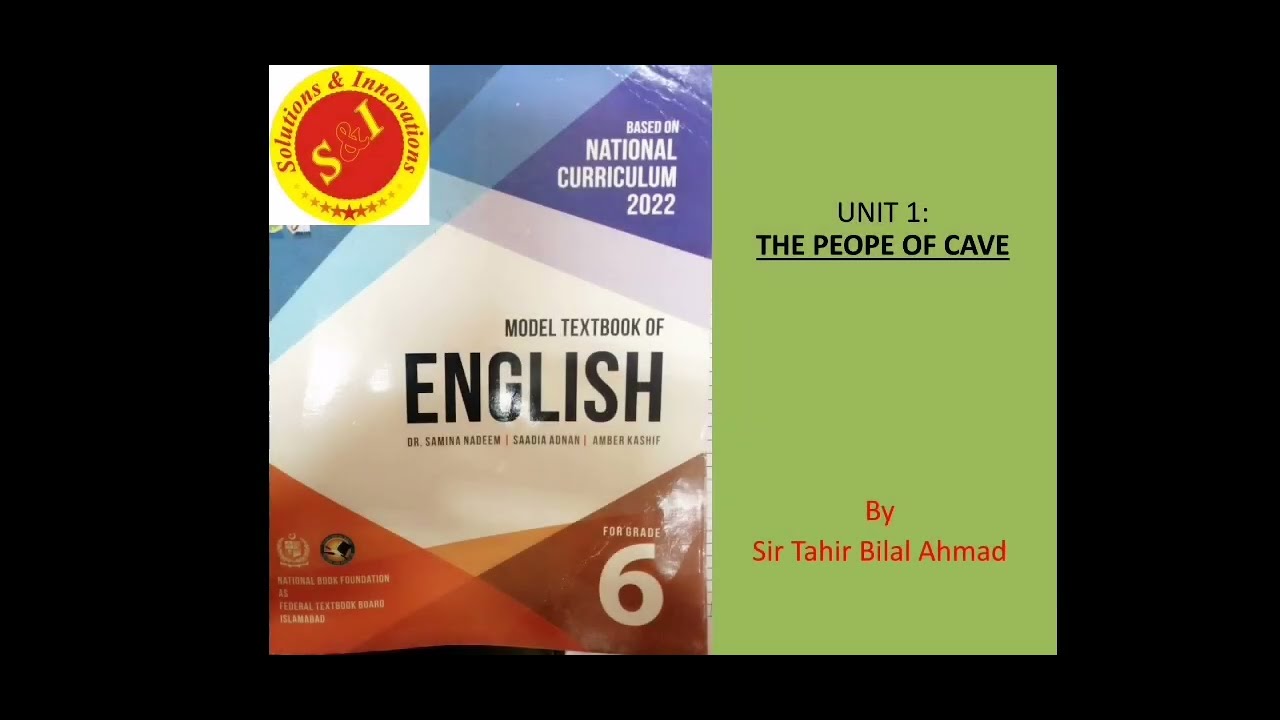 English 6 unit 1 The people of cave - YouTube