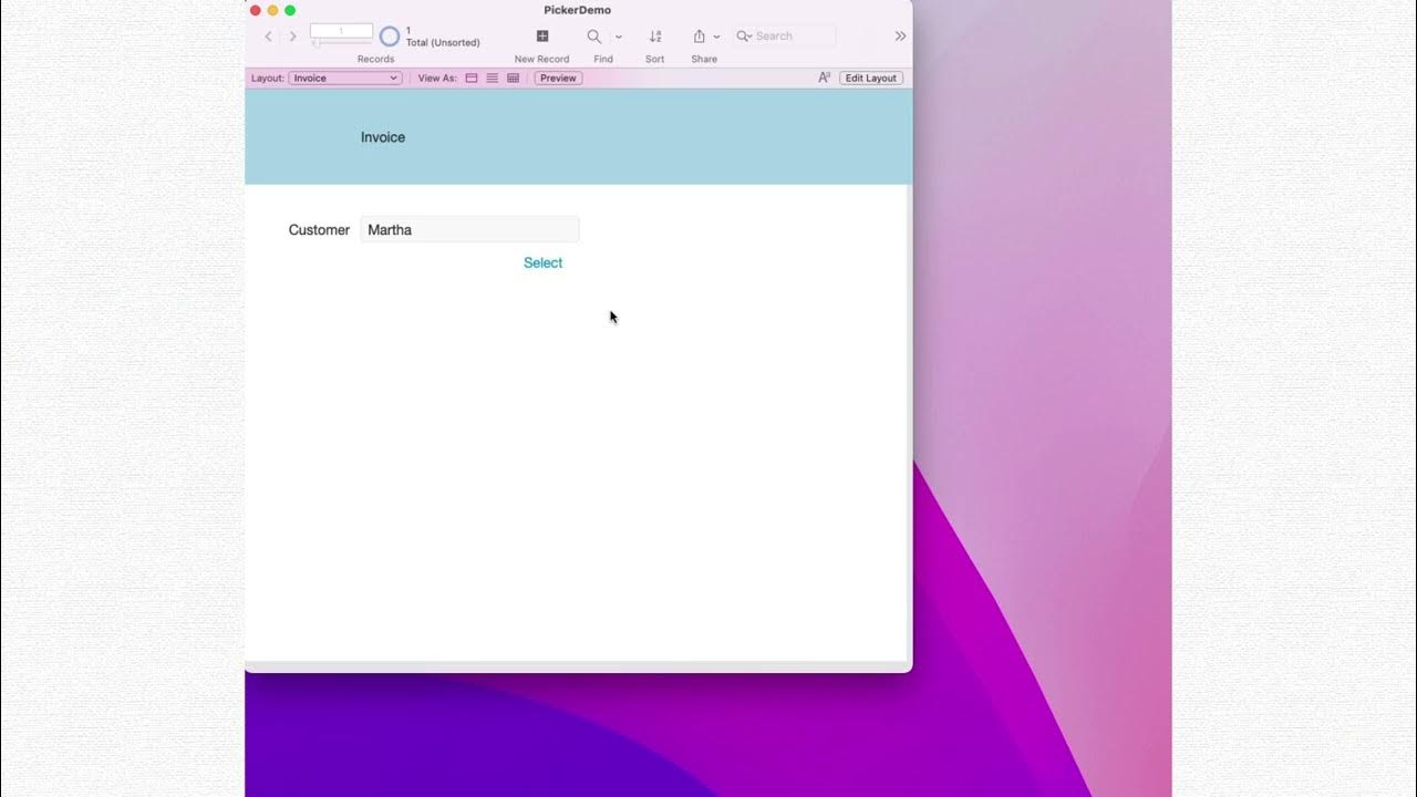 Creating a Modular Picker Window in FileMaker Using an OnTimer Script ...