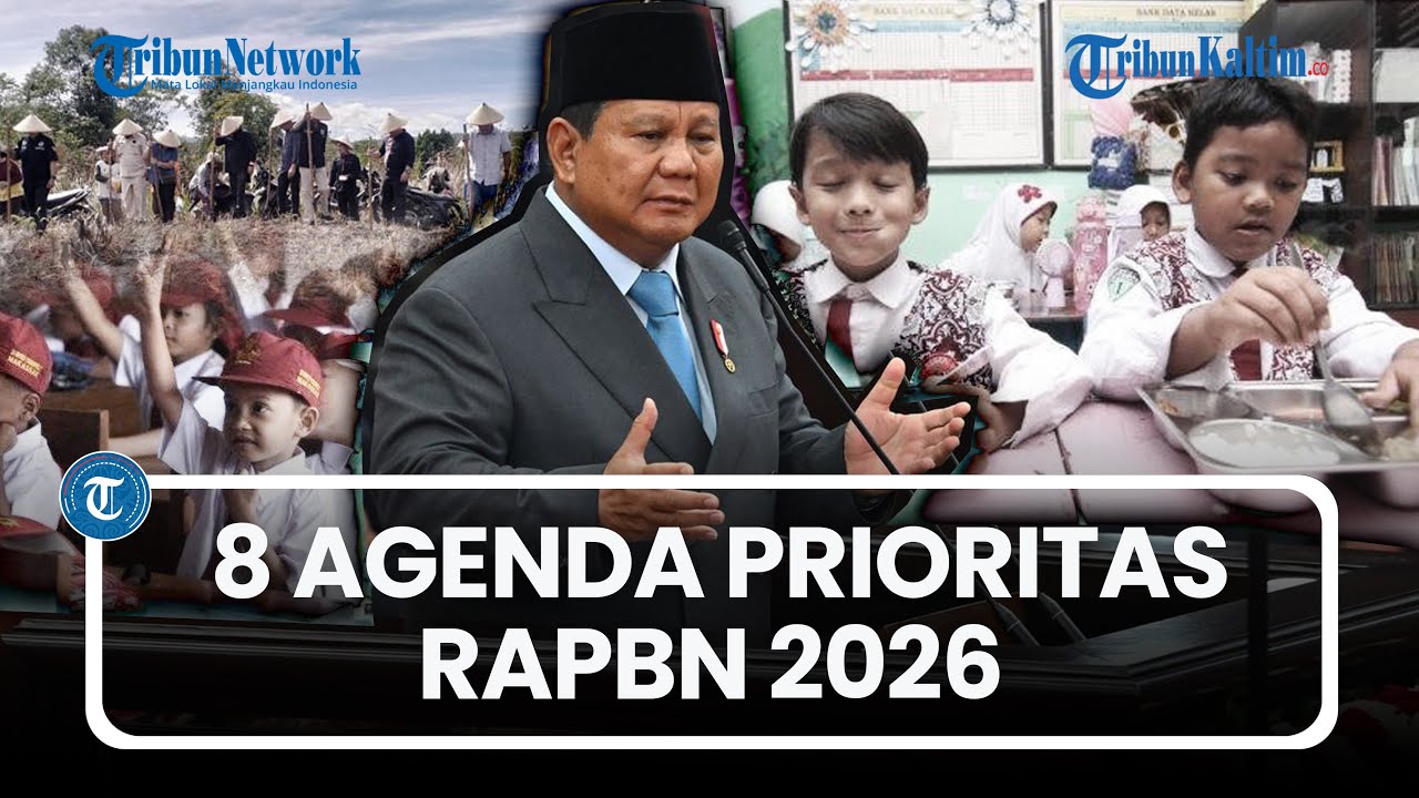 Prabowo Paparkan 8 Agenda Prioritas RAPBN 2026, dari Ketahanan Pangan ...