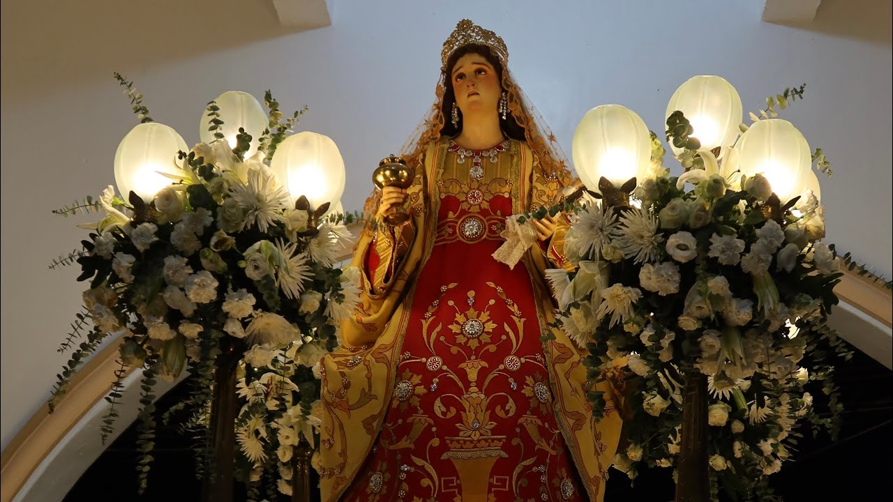 Santa Maria Magdalena Fiesta Procession 2023 - YouTube