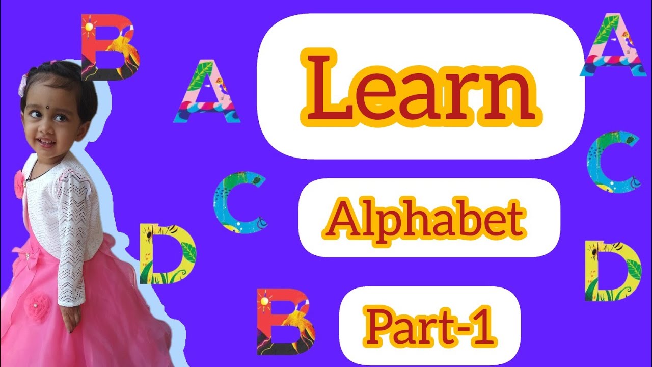 Part 1 Learn Alphabets: ABCD with Anaya#educational#learning#alphabet# ...