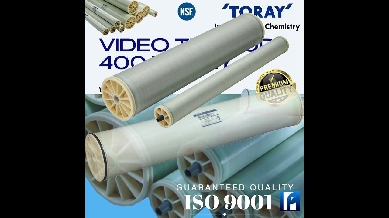 NEW TORAY MEMBRANE TMG20D-400 - YouTube