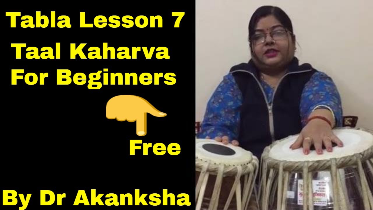 Tabla Lesson 7, Taal kaharva - For Beginners |Basic Bols| - YouTube