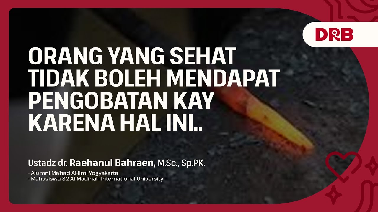 Orang Yang Sehat Tidak Boleh Mendapat Pengobatan Kay Karena Hal Ini ...