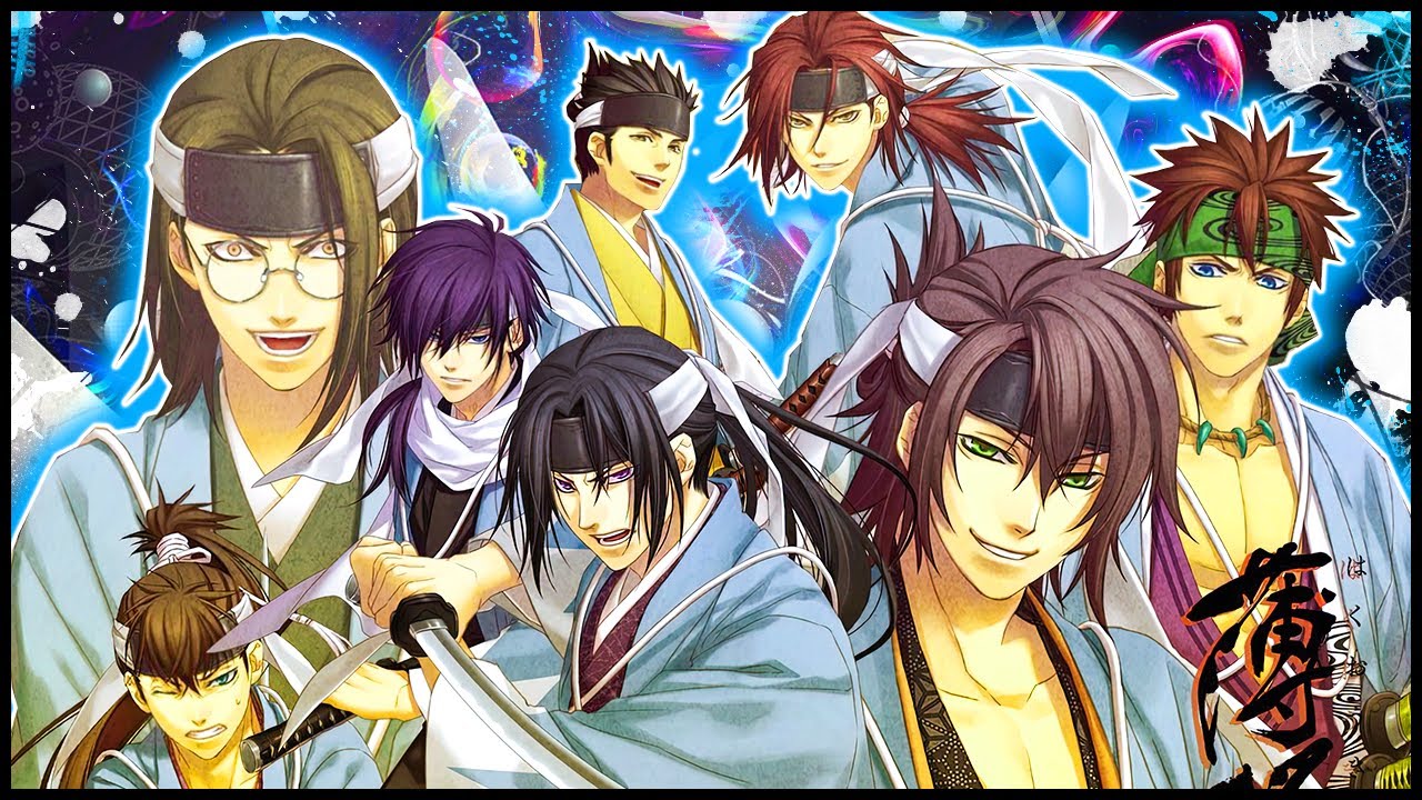 Hakuouki Reimeiroku Characters