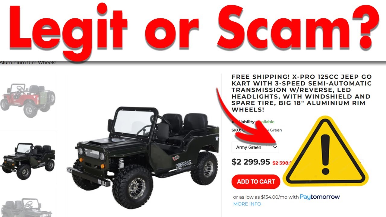 X Pro Mini Jeep Review - Legit or Scam? - YouTube