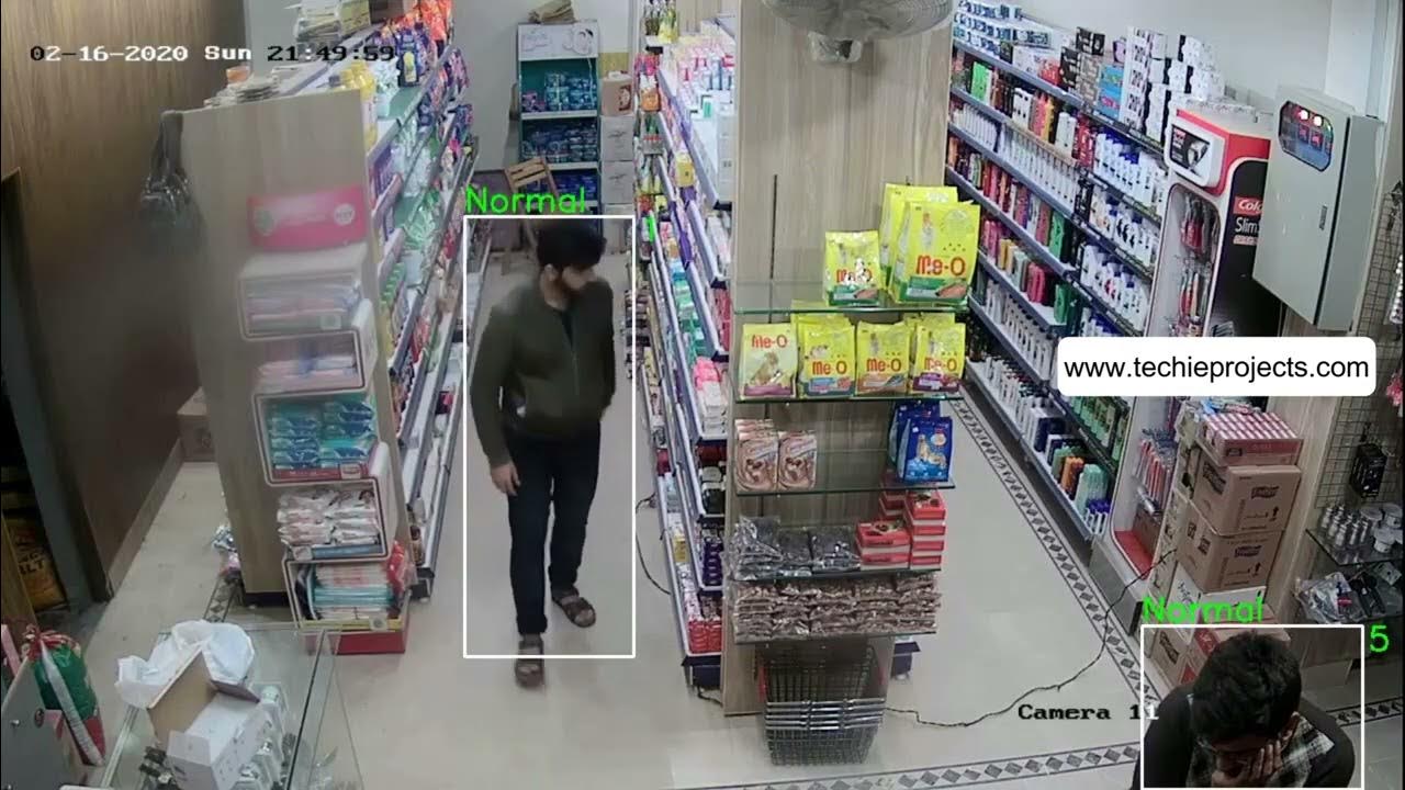 Abnormal Activity Detection using Deep Learning | Final Year Major ...