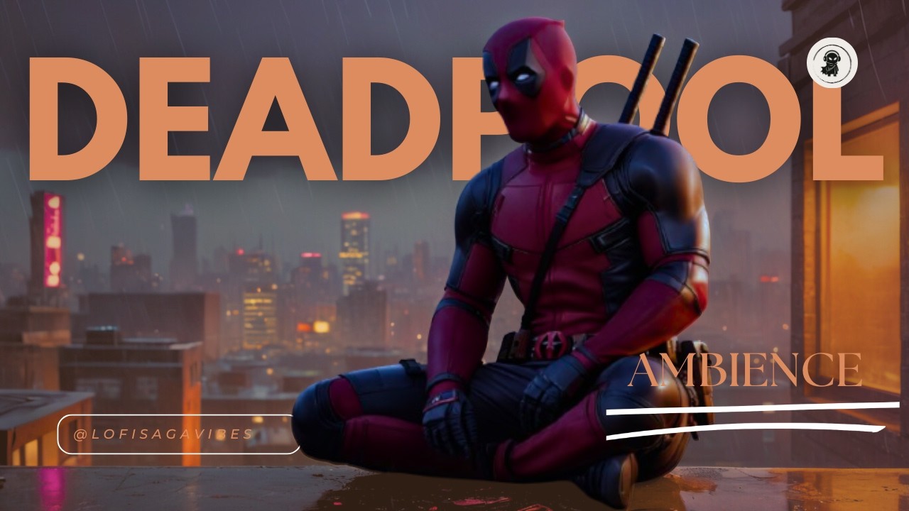 Deadpool Alone in Silence 🎭 | Emotional Marvel Edit | Rainy Night Vibes ...