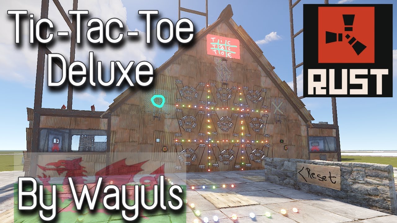 *PATCHED* RUST: Tic Tac Toe [Deluxe] (How to Build) - YouTube