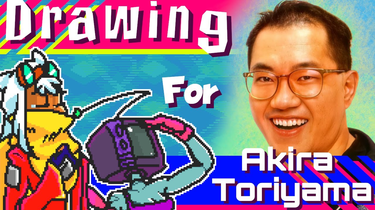 Drawing For Akira Toriyama! - YouTube